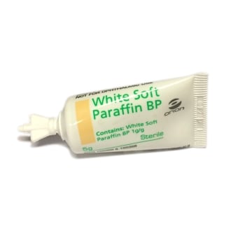 Paraffin White Soft 5g Tube Sterile | Medisa