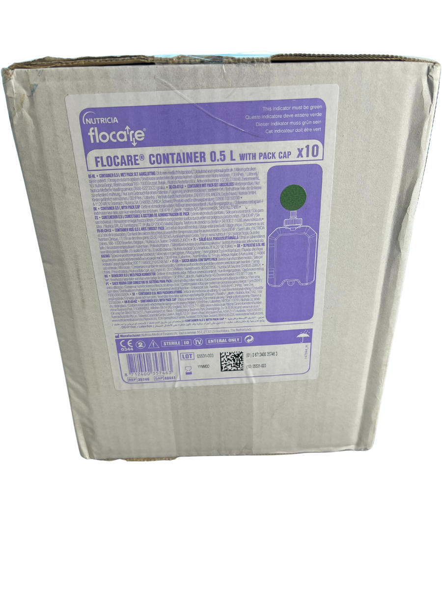 Nutricia Flocare Sterile Empty Container Pfrimmer 500mL | Medisa