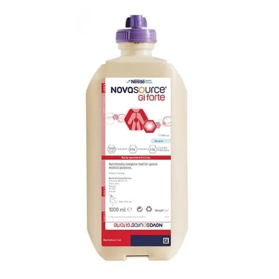 Novasource Gi Forte Neutral 1000mL Bottle Ready To Hang | Medisa