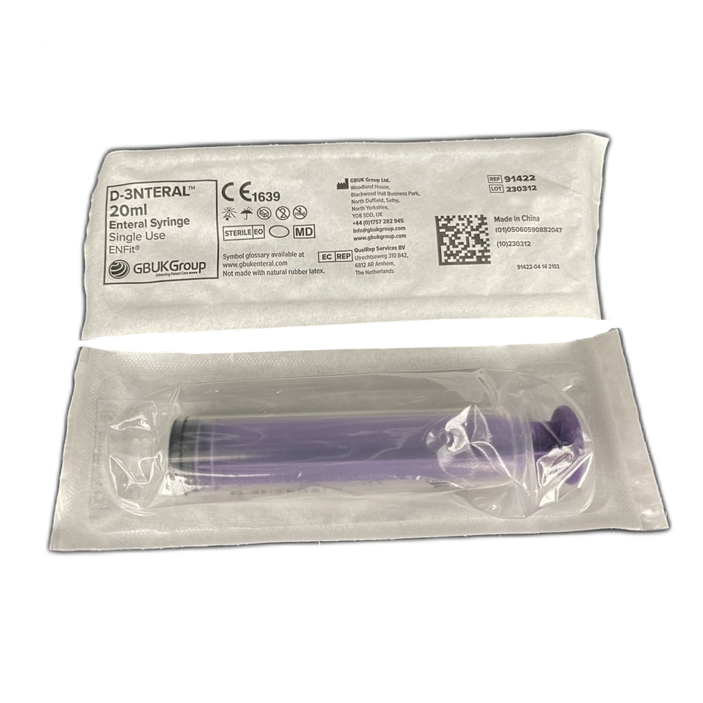 Nutricia ENFit Enteral Syringe Box of 30 All Sizes | Medisa